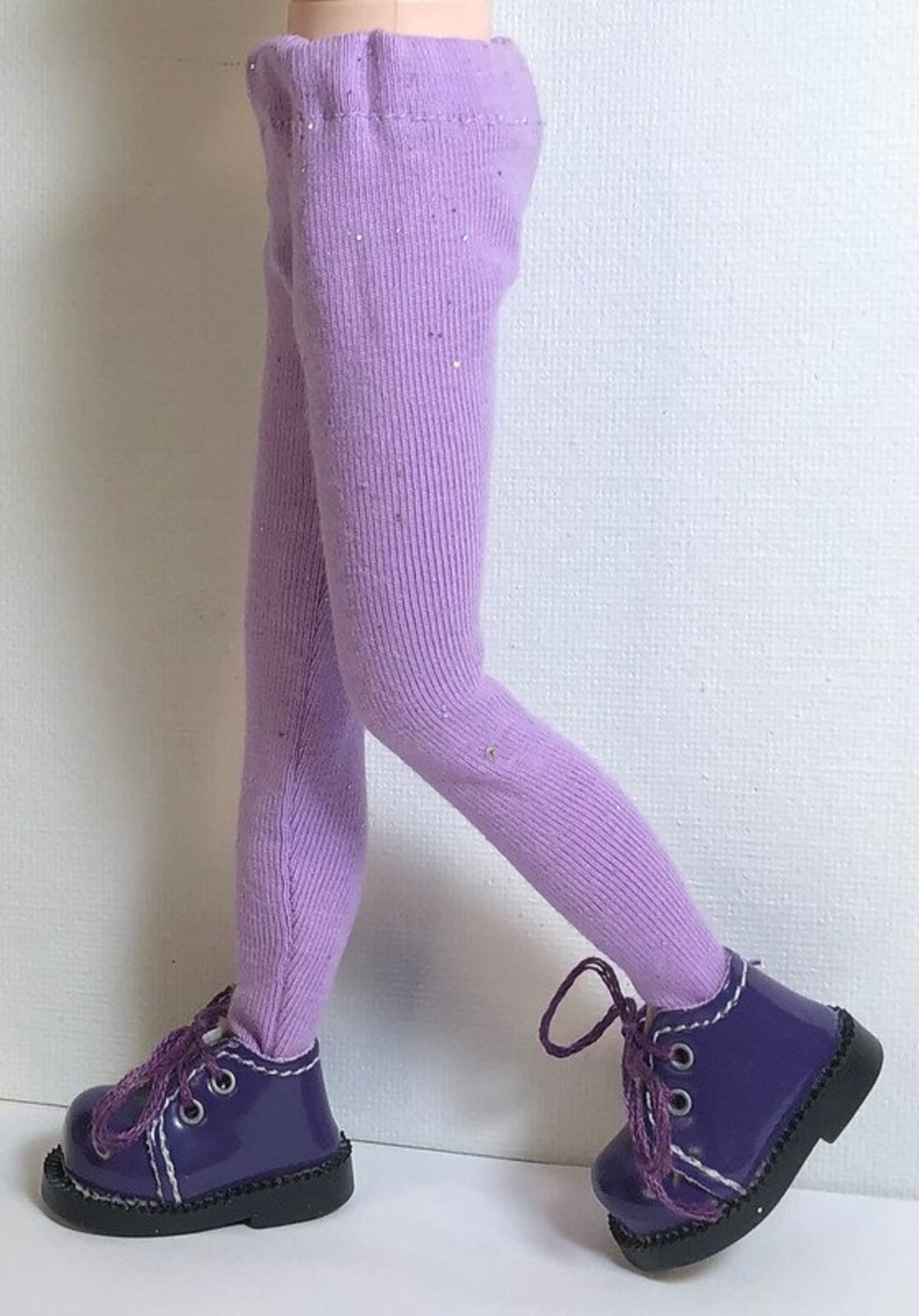 Lavender With Shiny Threads...tights for Blythe... - Etsy
