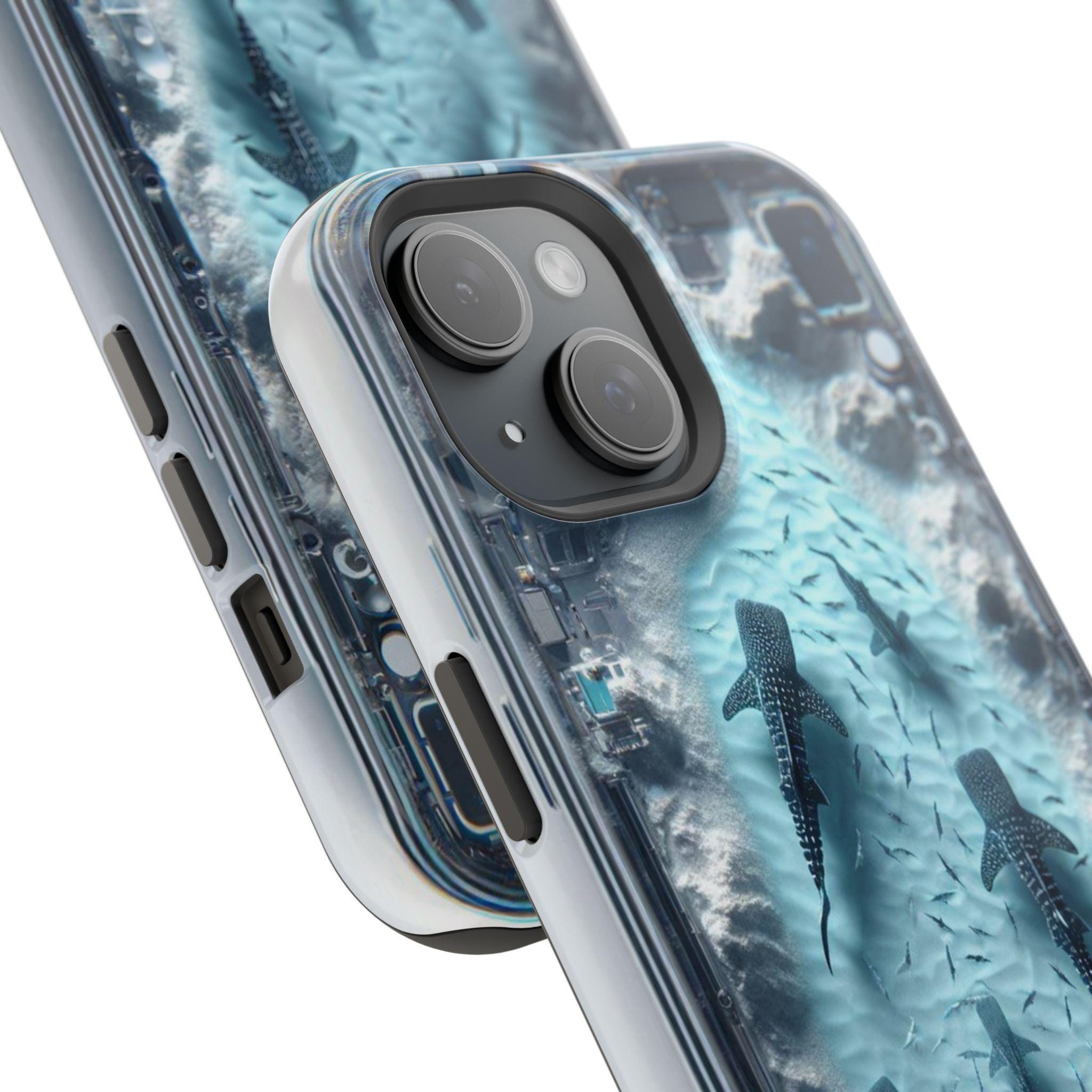 Whaleshark Shark Ocean Phone Casing Whale Shark Resin Illusion 3d Deep ...