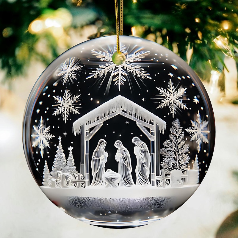 Winter Glass Dome Scene - Etsy UK