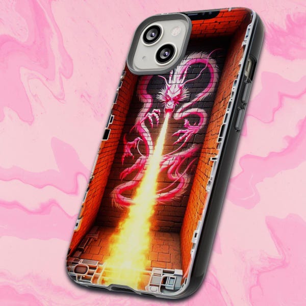 3d Dragon Phone Case - Etsy