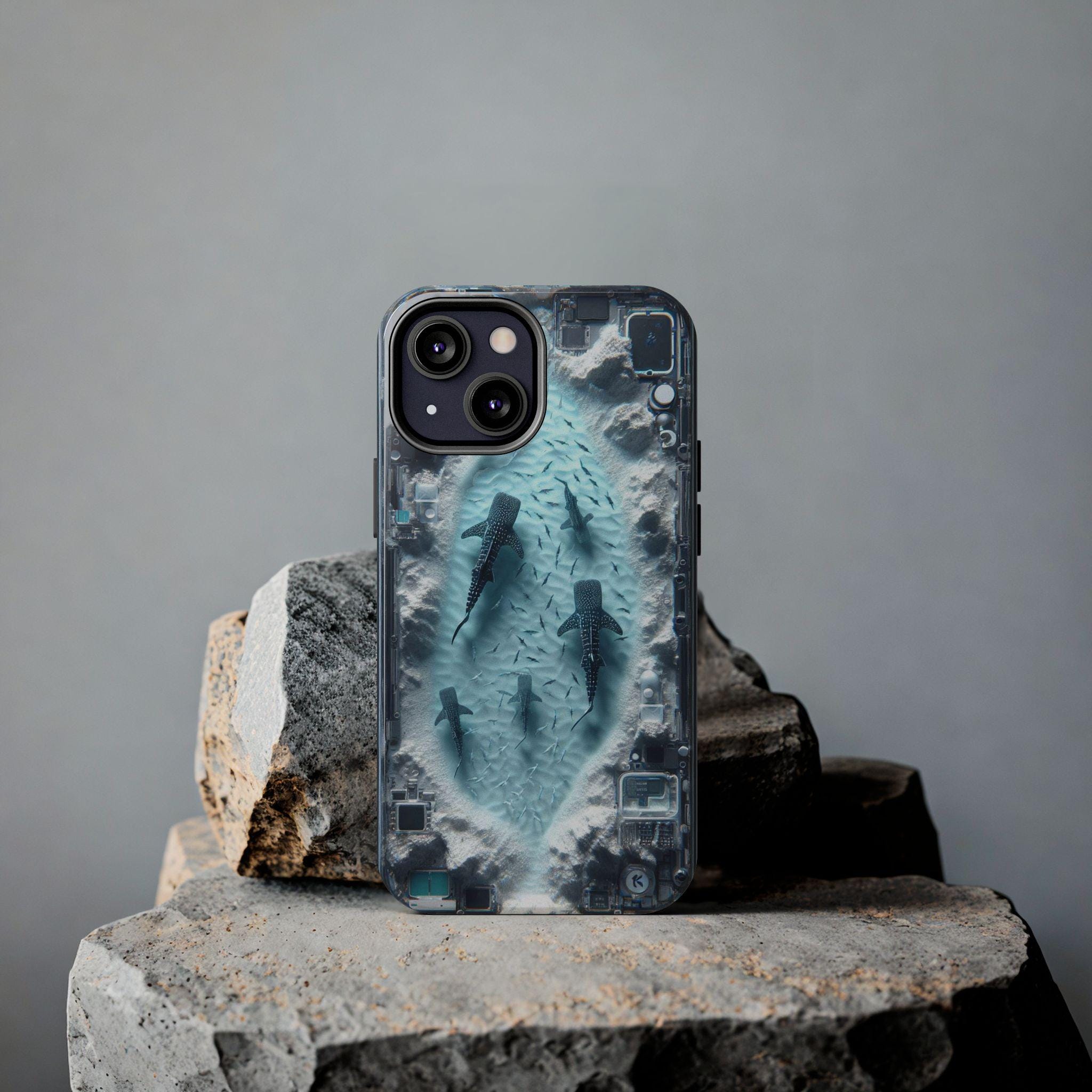 Whaleshark Shark Ocean Phone Casing Whale Shark Resin 3d Deep Sea Resin ...