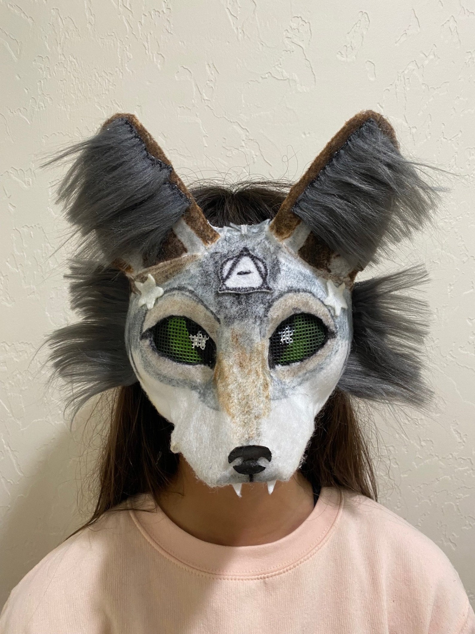 Wolf Therian Mask - Etsy