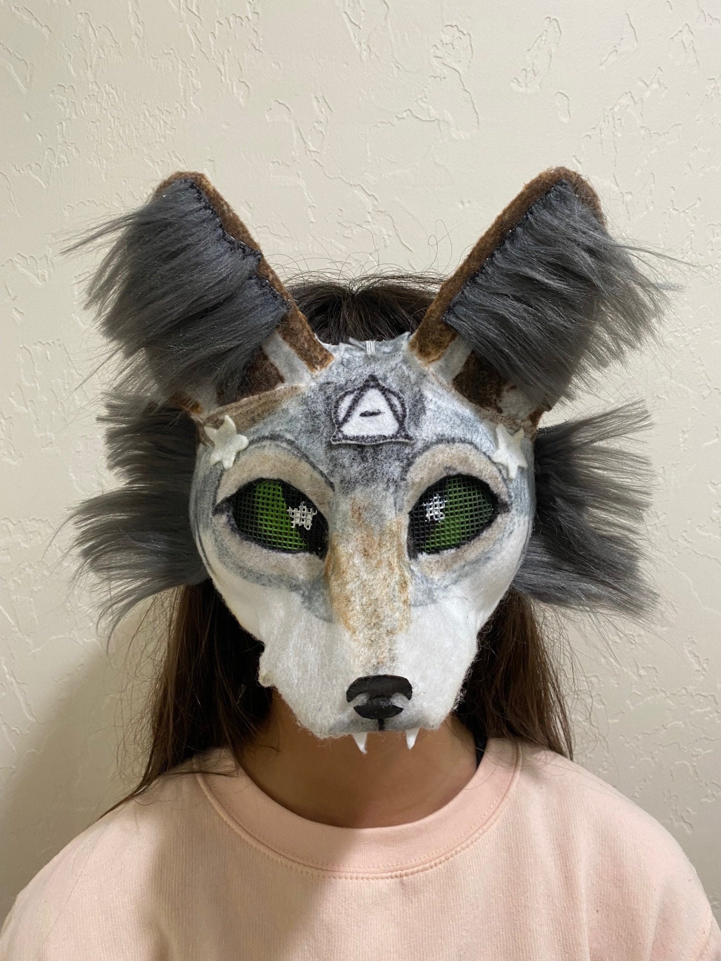 Wolf Therian Mask - Etsy