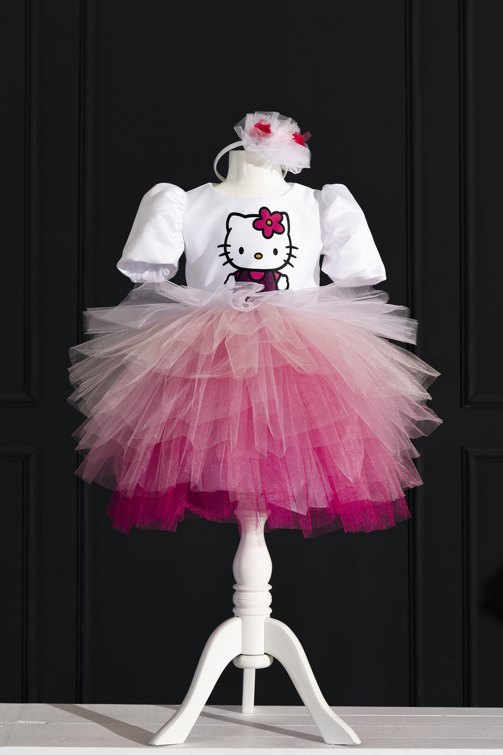 Hello Kitty Costume for Girls Toddler, Pink Hello Kitty Dress ...
