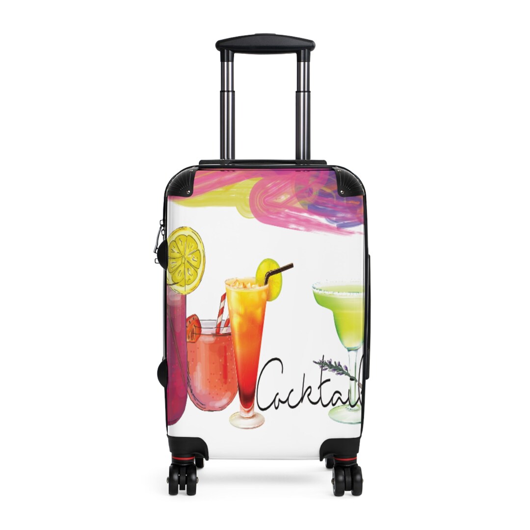 COCKTAILS Travel Suitcase - Etsy