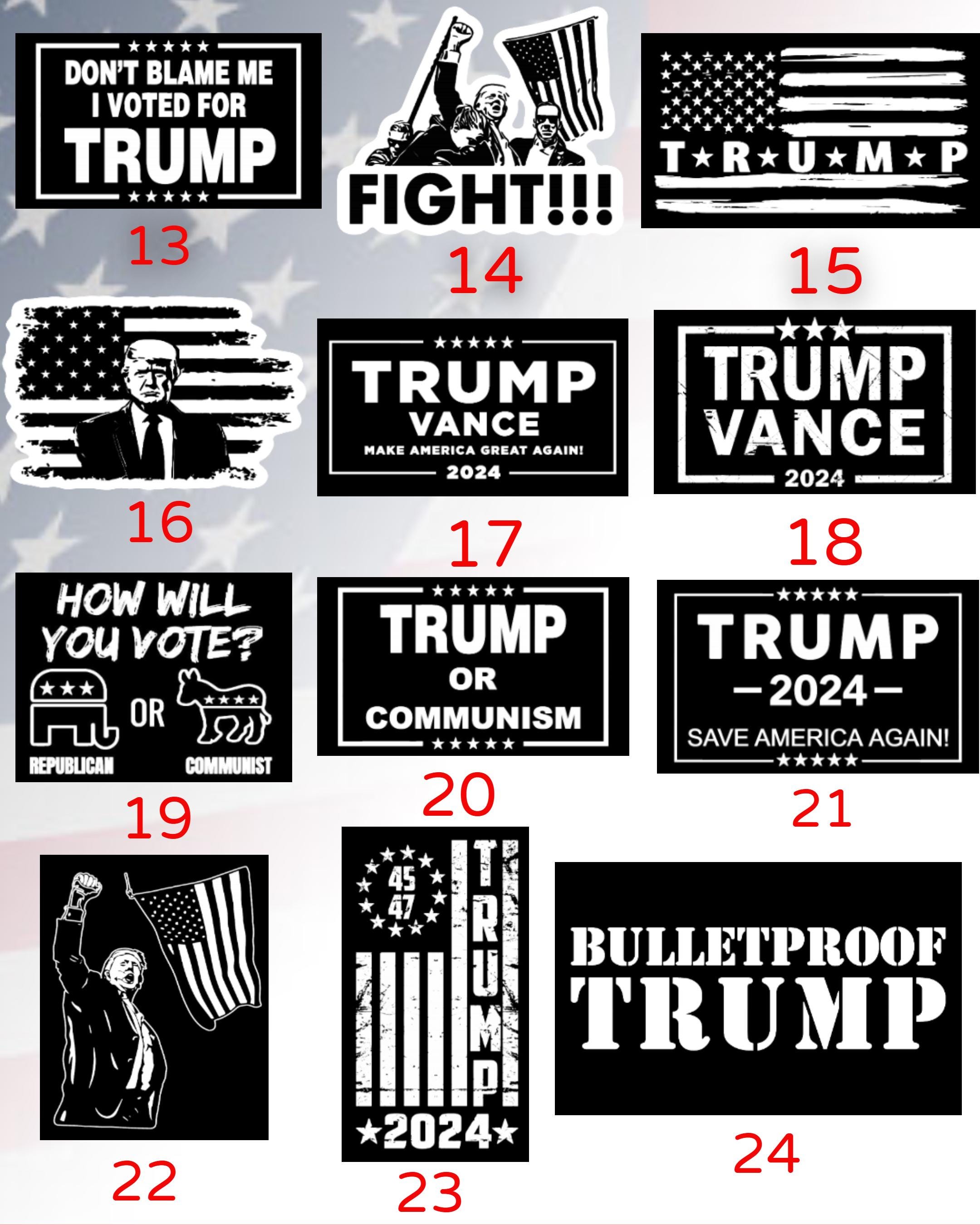 Trump 2024 Laser Engraved 20oz YETI Tumbler, MAGA, Trump for President ...