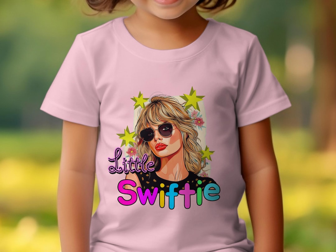 Cute Taylor Swift Fan Little Swiftie T-shirt for Small Kids, Unique ...