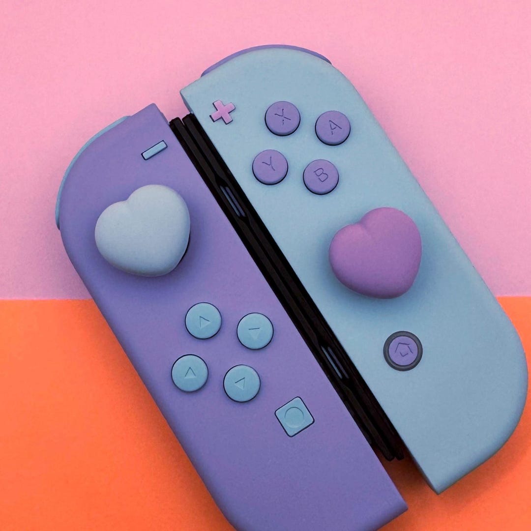 Joycon Controllers *blue & Violet* ZERO DRIFT! Pastel Nintendo Switch ...