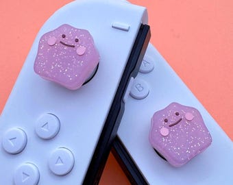Kawaii Pink Thumb Grips, Anti-slip Joystick Caps, Switch 2/NS Pro/ps5 ...