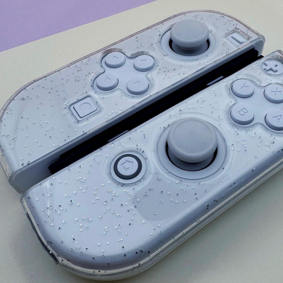 Glitter Joycon Covers - Nintendo Switch/oled - Grips Pair - Protective ...