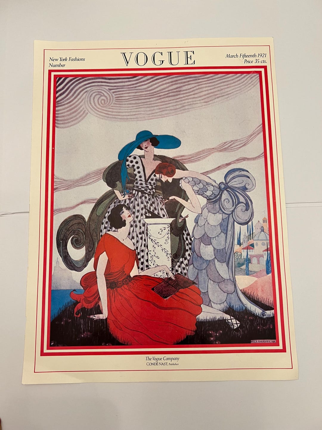 Vintage Vouge Advertisement - Etsy