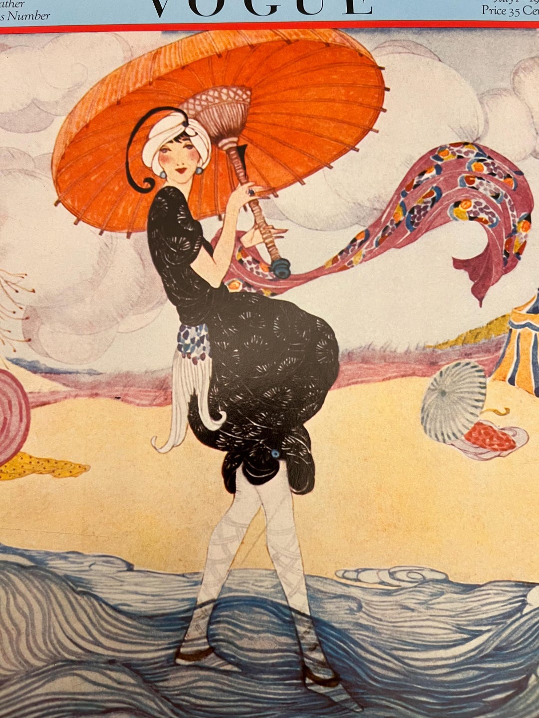 Vintage Vouge Advertisement - Etsy