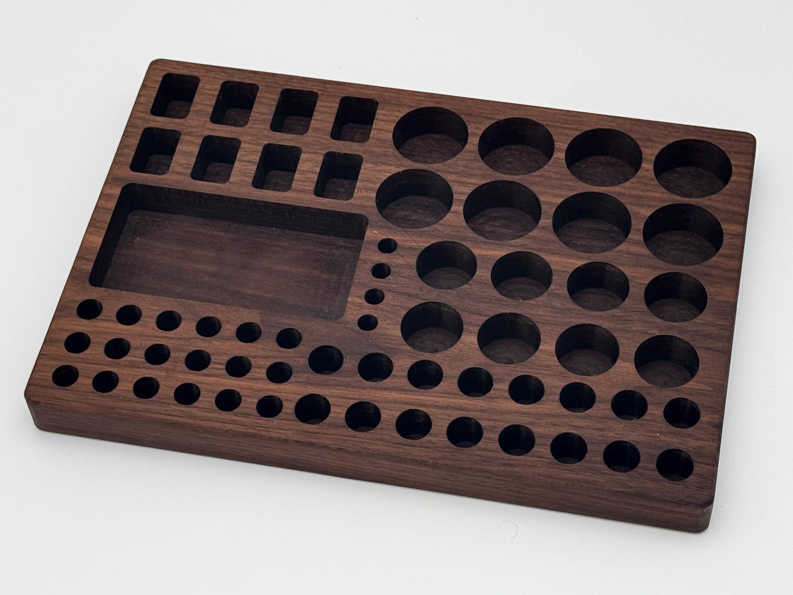 Wood - Battery Organizer - Walnut - Etsy