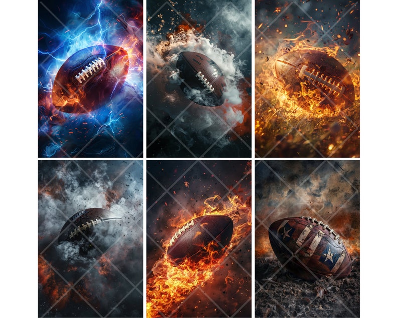 Football Digital Backdrops. Photoshop Photography Backgrounds for ...