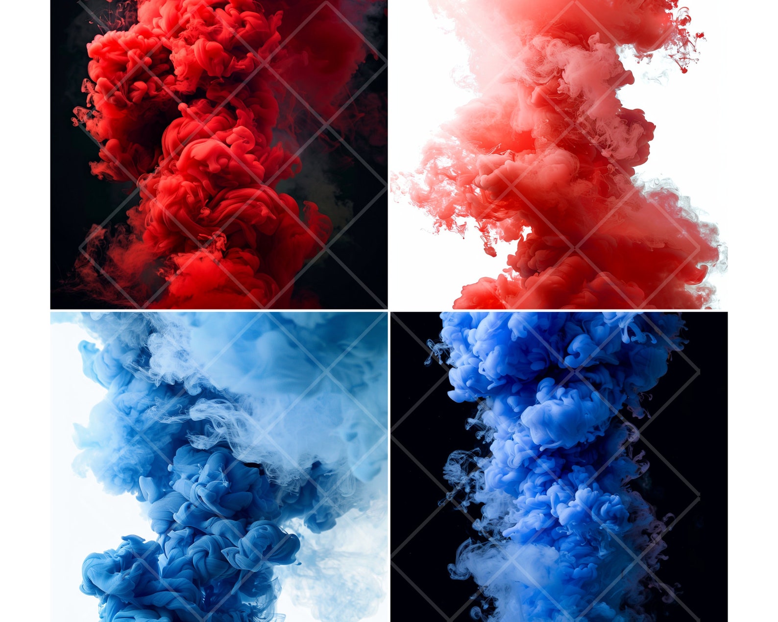 Colored Smoke Digital Backdrops. Photo, Composite Backgrounds for ...