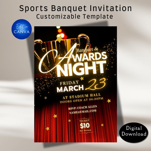 Awards Invitation - Etsy