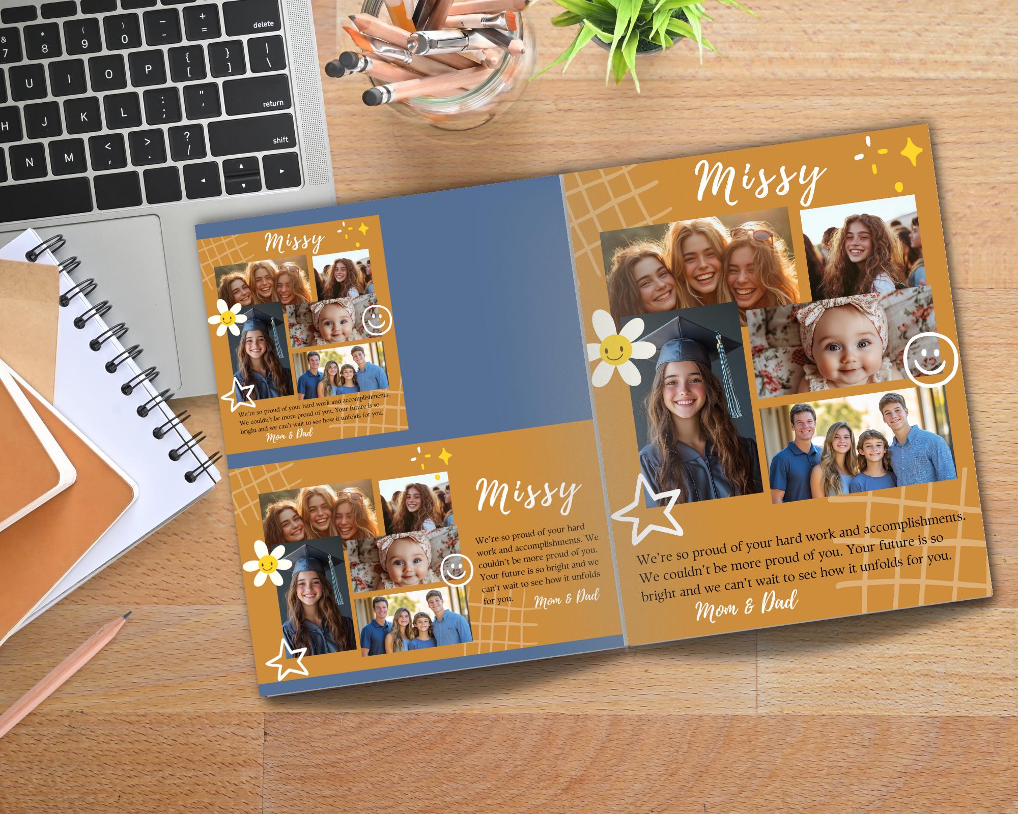 High School Yearbook Ad Canva Template. Customizable Sizes Include Full ...