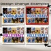 Customizable Volleyball Photo Collage Canva Template. Gift for ...