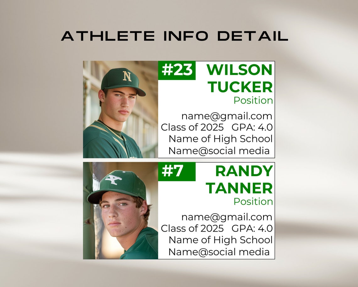 Club Team Recruiting Roster Canva Template. Customizable Travel Team ...