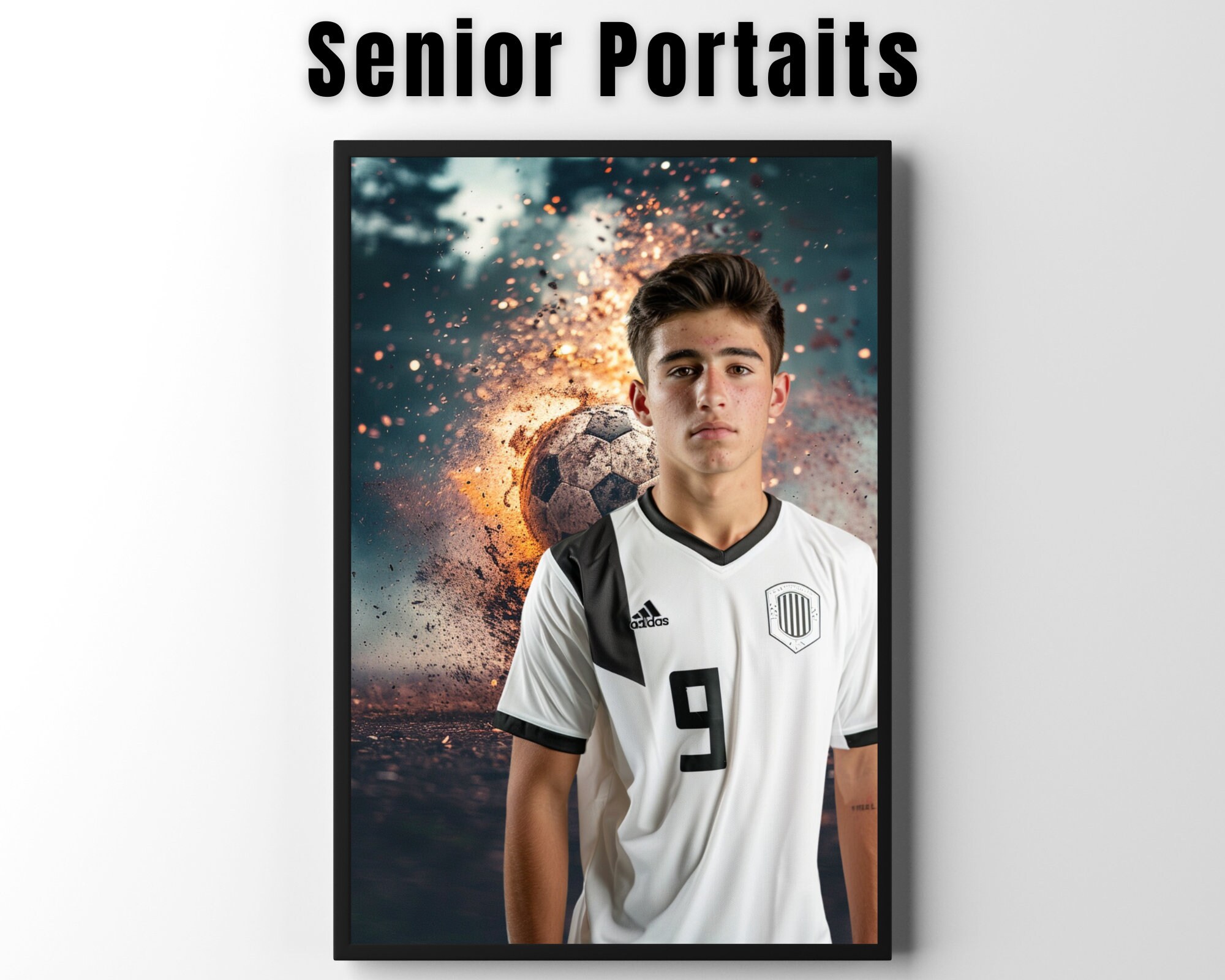 Soccer Digital Backdrops. Composite Backgrounds for Soccer Posters and ...