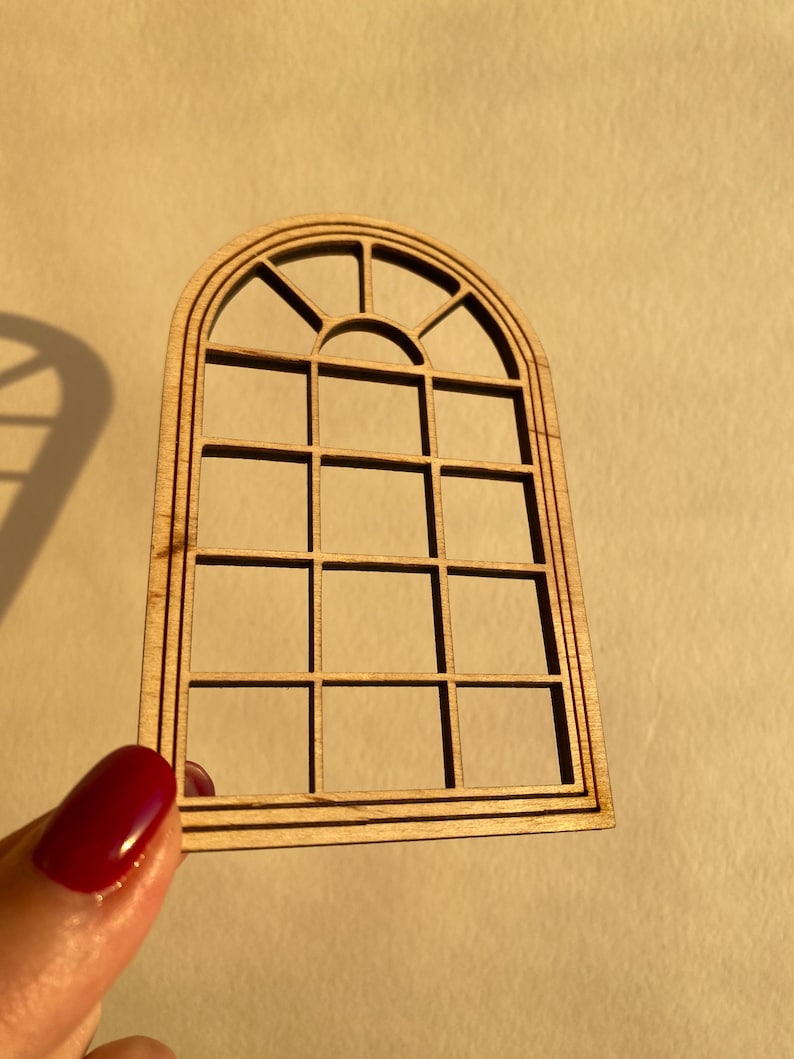Wooden Mini Windows Modern Craft - Etsy