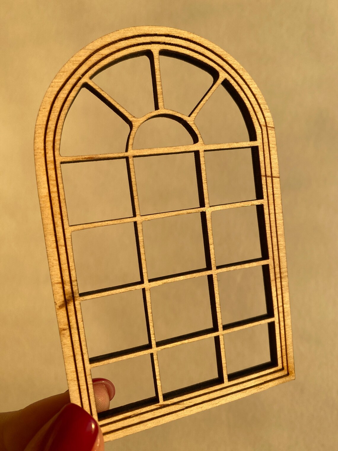 Wooden Mini Windows Modern Craft - Etsy