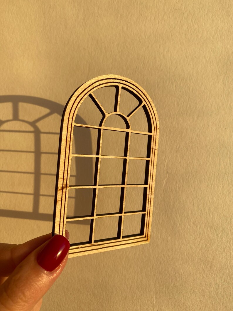 Wooden Mini Windows Modern Craft - Etsy