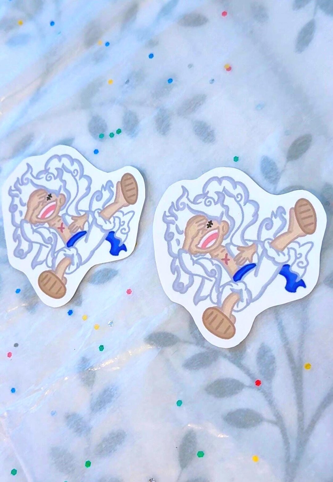 Luffy Gear 5 Sticker, One Piece Sticker - Etsy