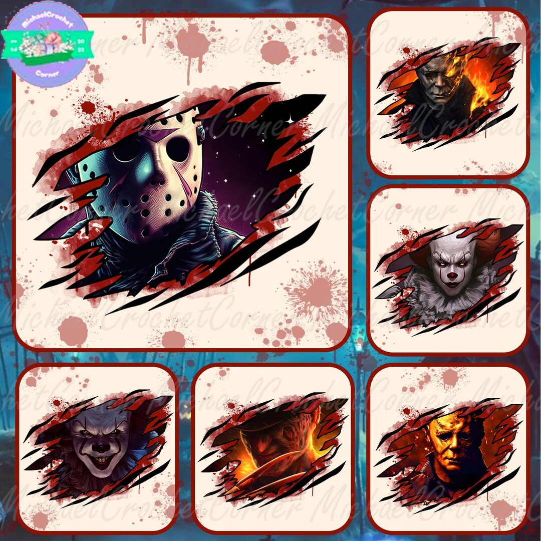 Horror Scratch Png, Scary Movie Png, Happy Halloween Png, Horror ...