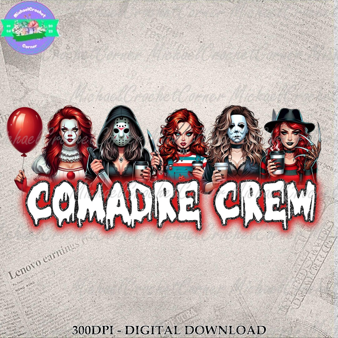 Comadre Friends Horror Movie Png, Movie Killers Png, Scary Halloween ...