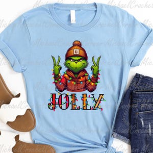 Jolly Means Guy Png, Character Xmas PNG, Christmas Character Png, Funny ...