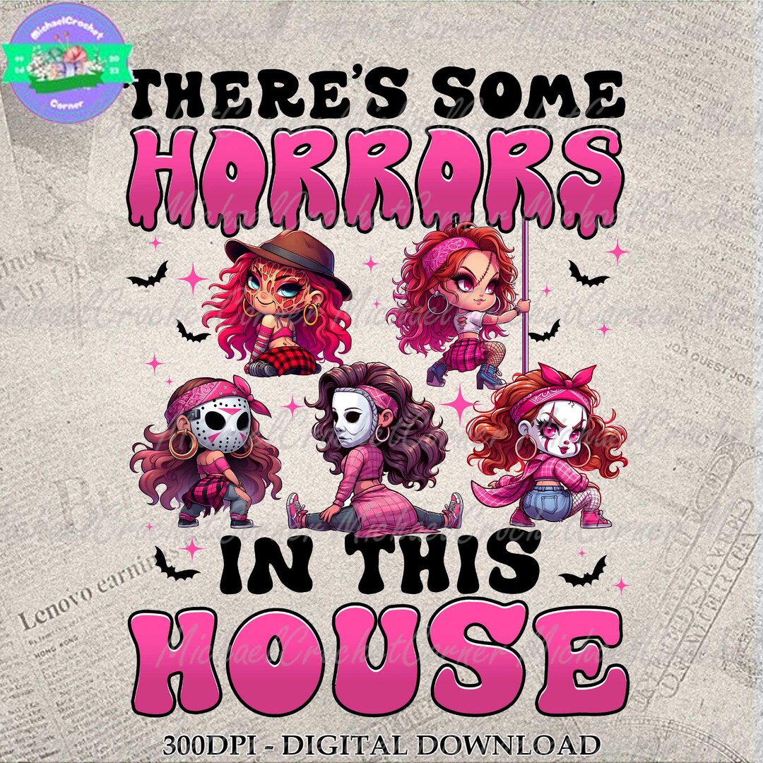 There's Some Horrors in This House Png, Chicano Halloween Character Png ...