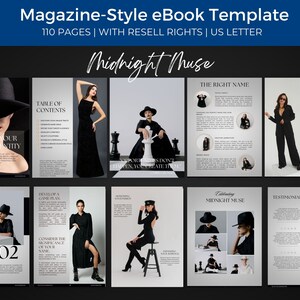 MRR Magazine Style Ebook Template - Etsy