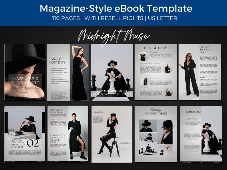MRR Magazine Style Ebook Template - Etsy