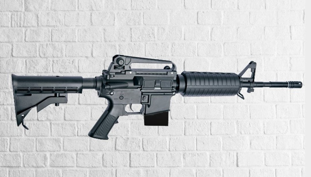 AR-15 Wall Mount Durable and Stylish Firearm Display Rack .223/.556 - Etsy