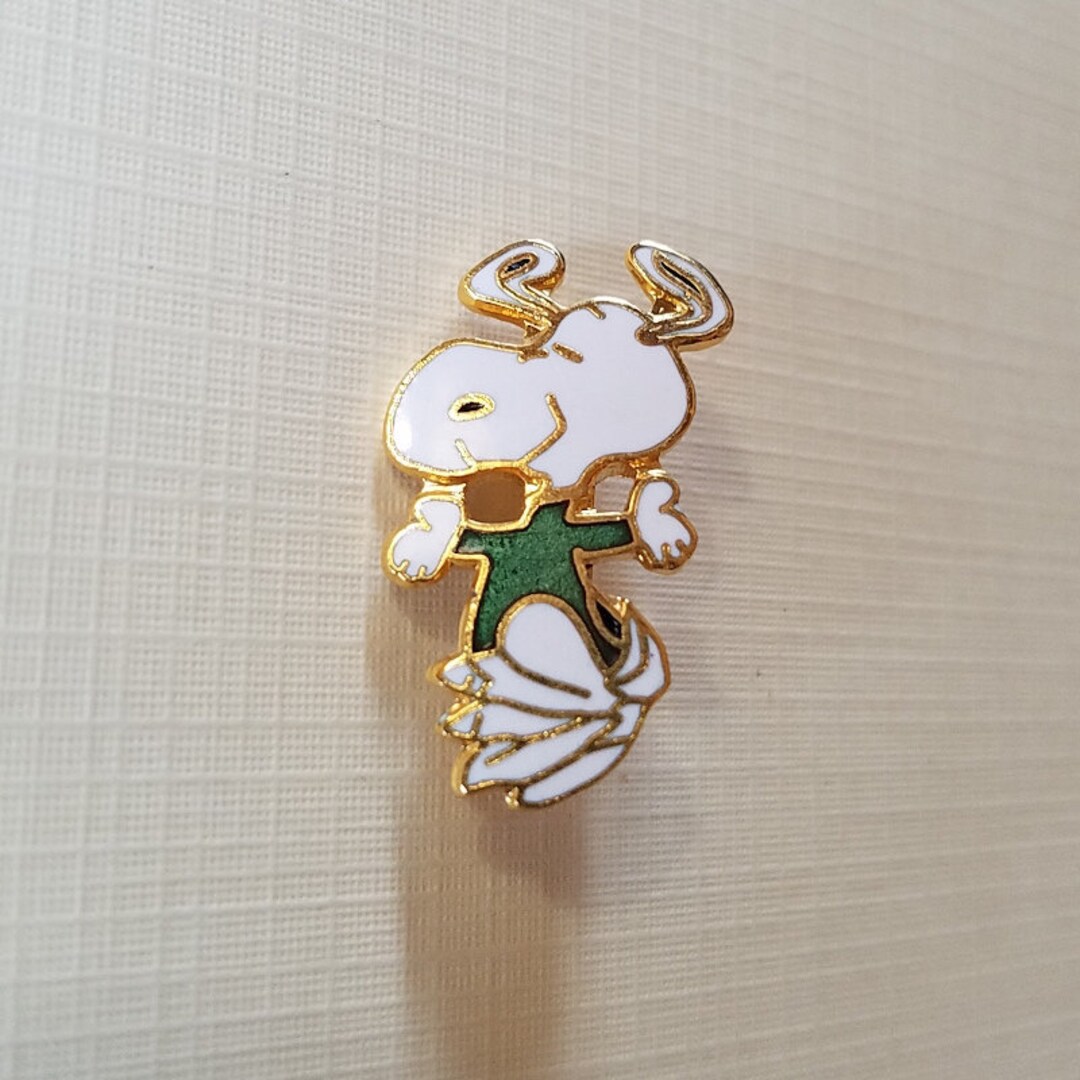 Aviva Vintage Snoopy Happy Dance Pin 1019 - Etsy