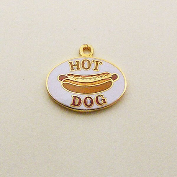 Hot Dog Pendant - Etsy