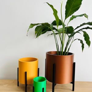 The Magnolia Planter // Plant Stand & Planter and Hidden Drip Tray // 4 ...