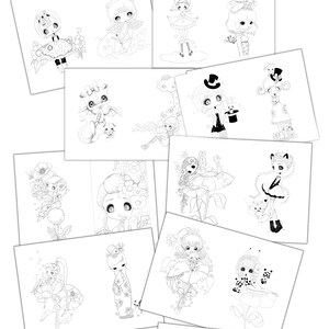 PDF Coloring Book Vol 2 - Etsy