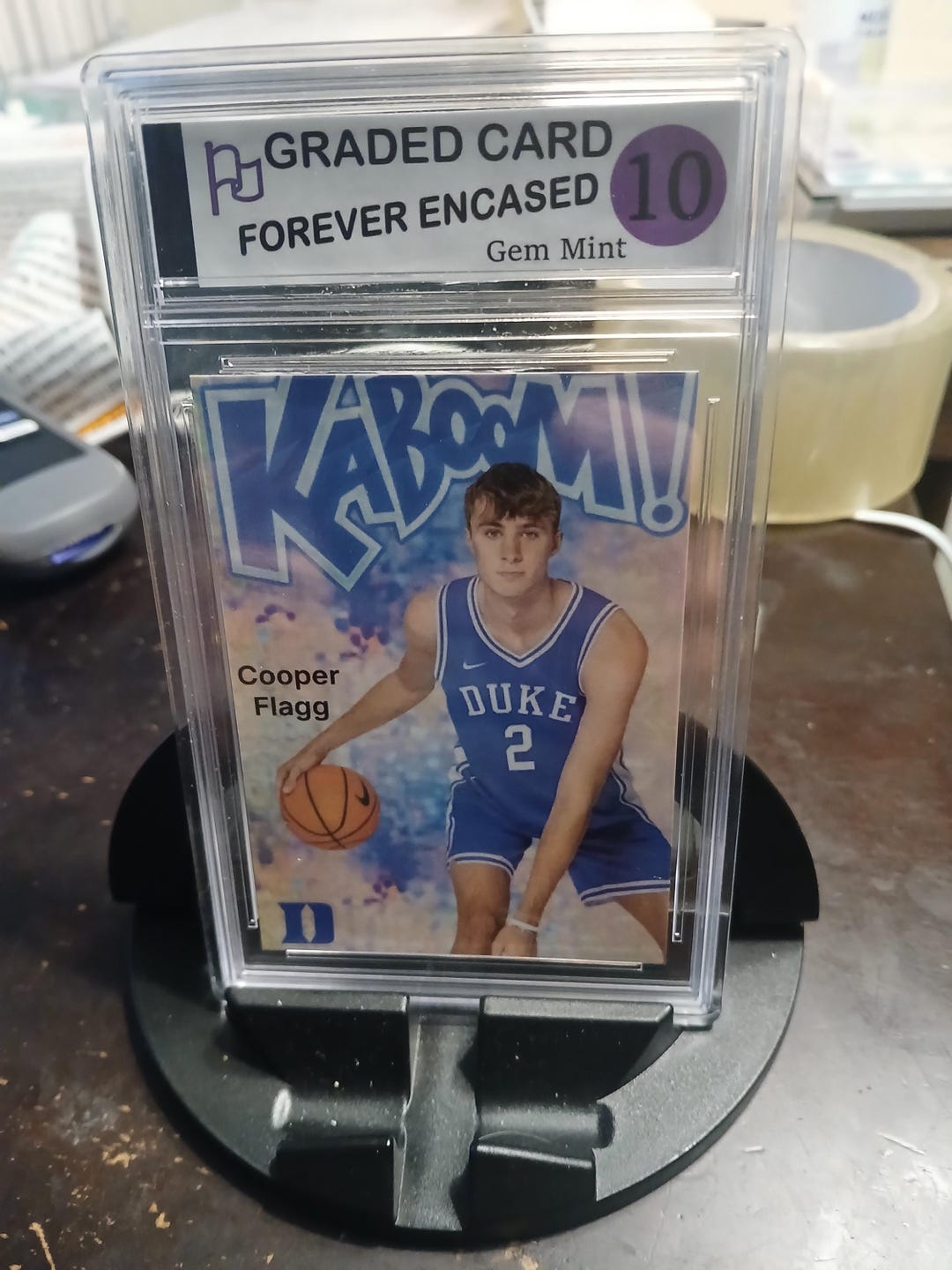 Just Reduced 2024 Kaboom! Cooper Flagg Rookie Limited Edition to 1000 ...