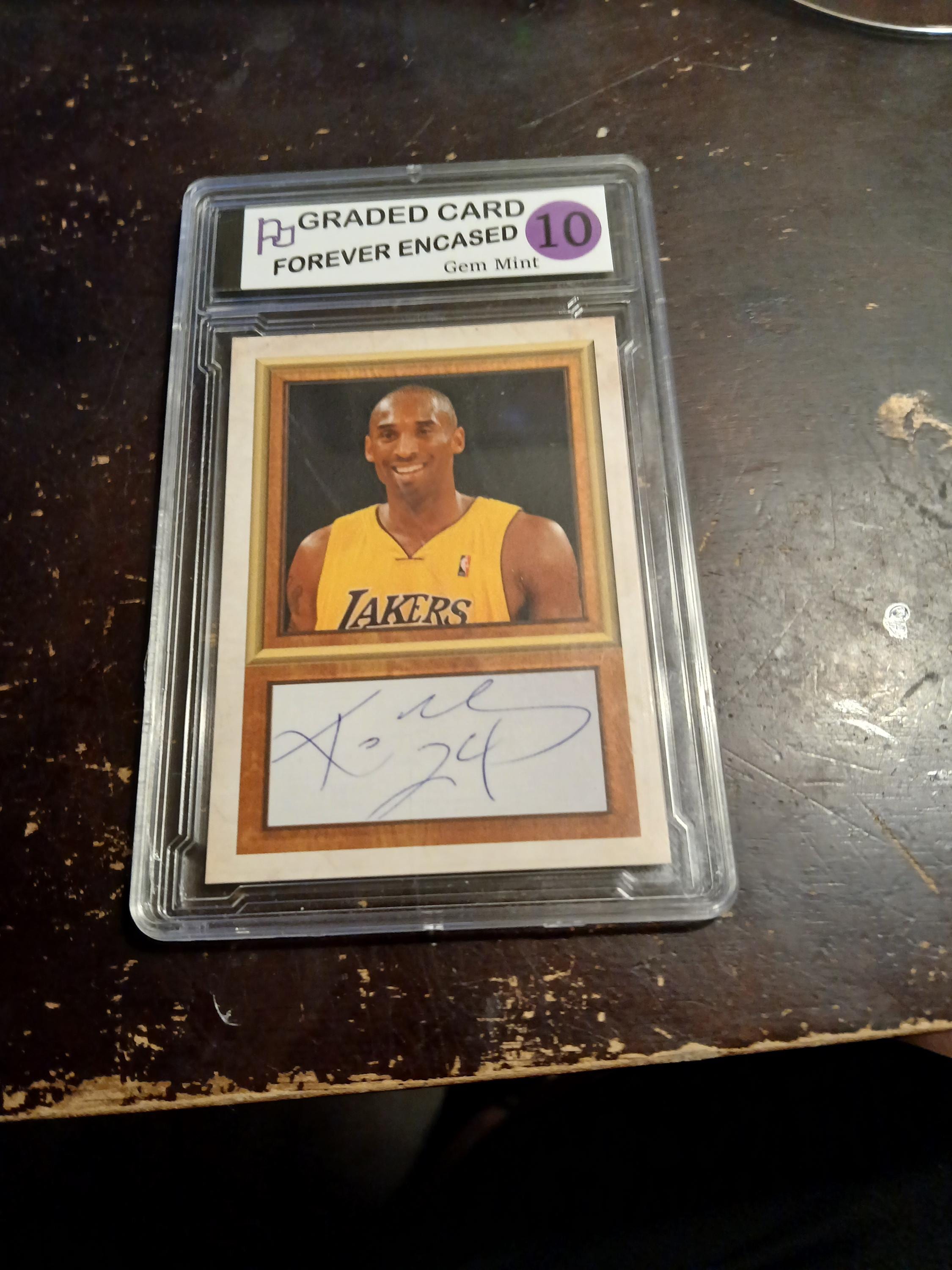 Limited Edition 1 of 500 Kobe Bryant Auto Facsimile Gem Mint 10 - Etsy