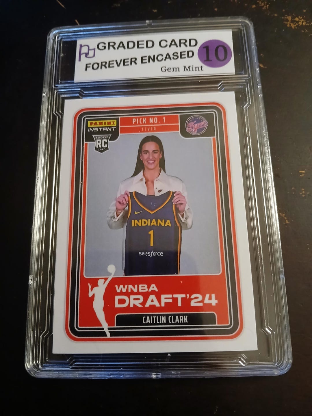 Just Reduced 2024 WNBA Draft Instant Caitlin Clark Rookie Reprint Gem ...