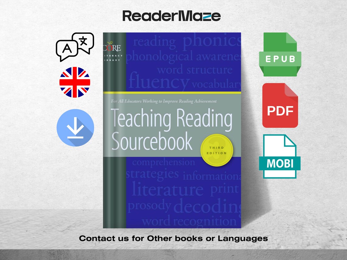 Teaching Reading Sourcebook 3rd Edition PDF Book - Etsy