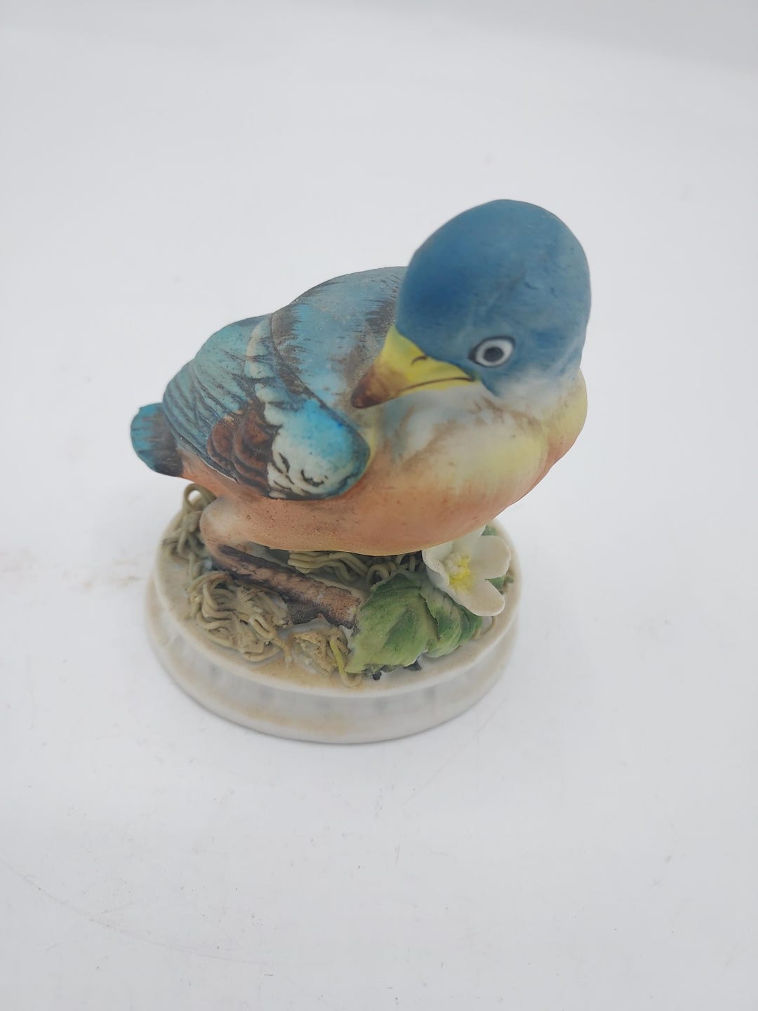 Lovely Eastern Bluebird Porcelain Miniature Figure - Etsy