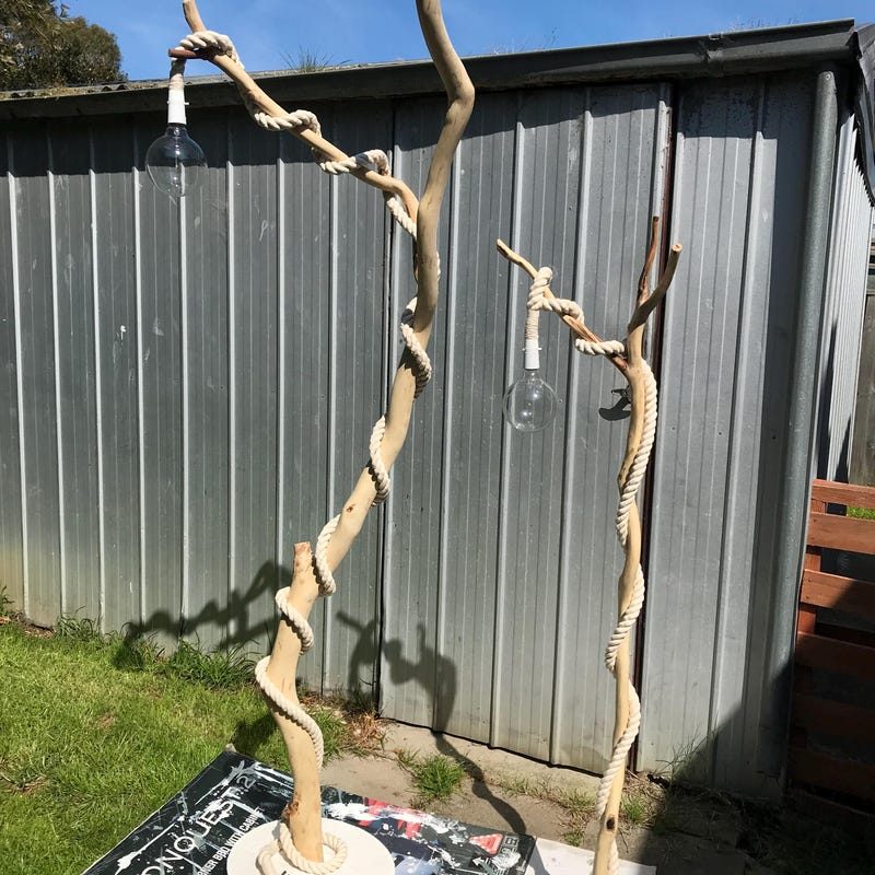 Tree Branch Lamp - Etsy