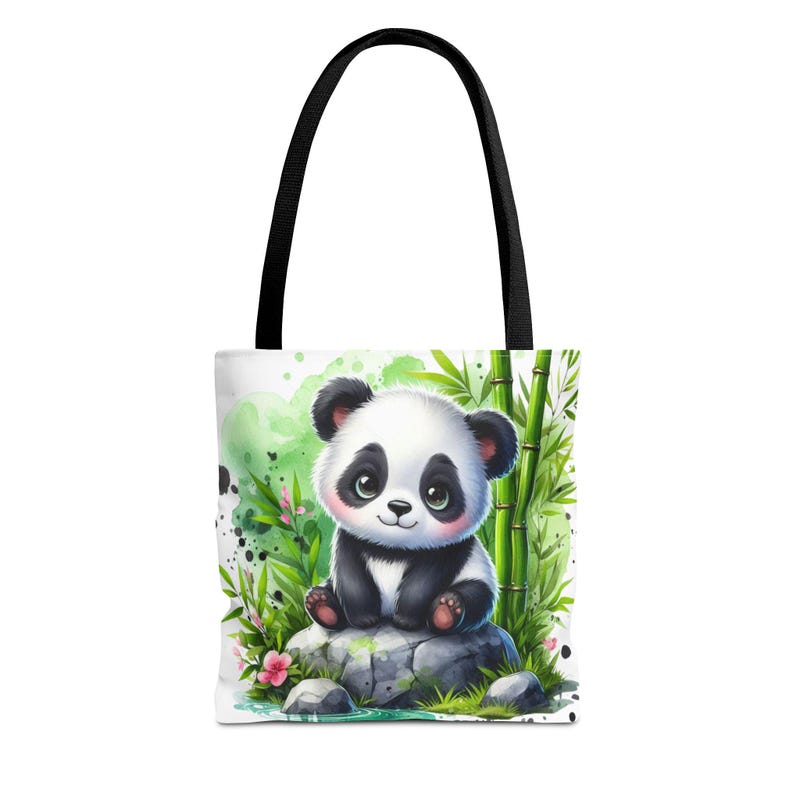 Panda Tote Bag - Etsy