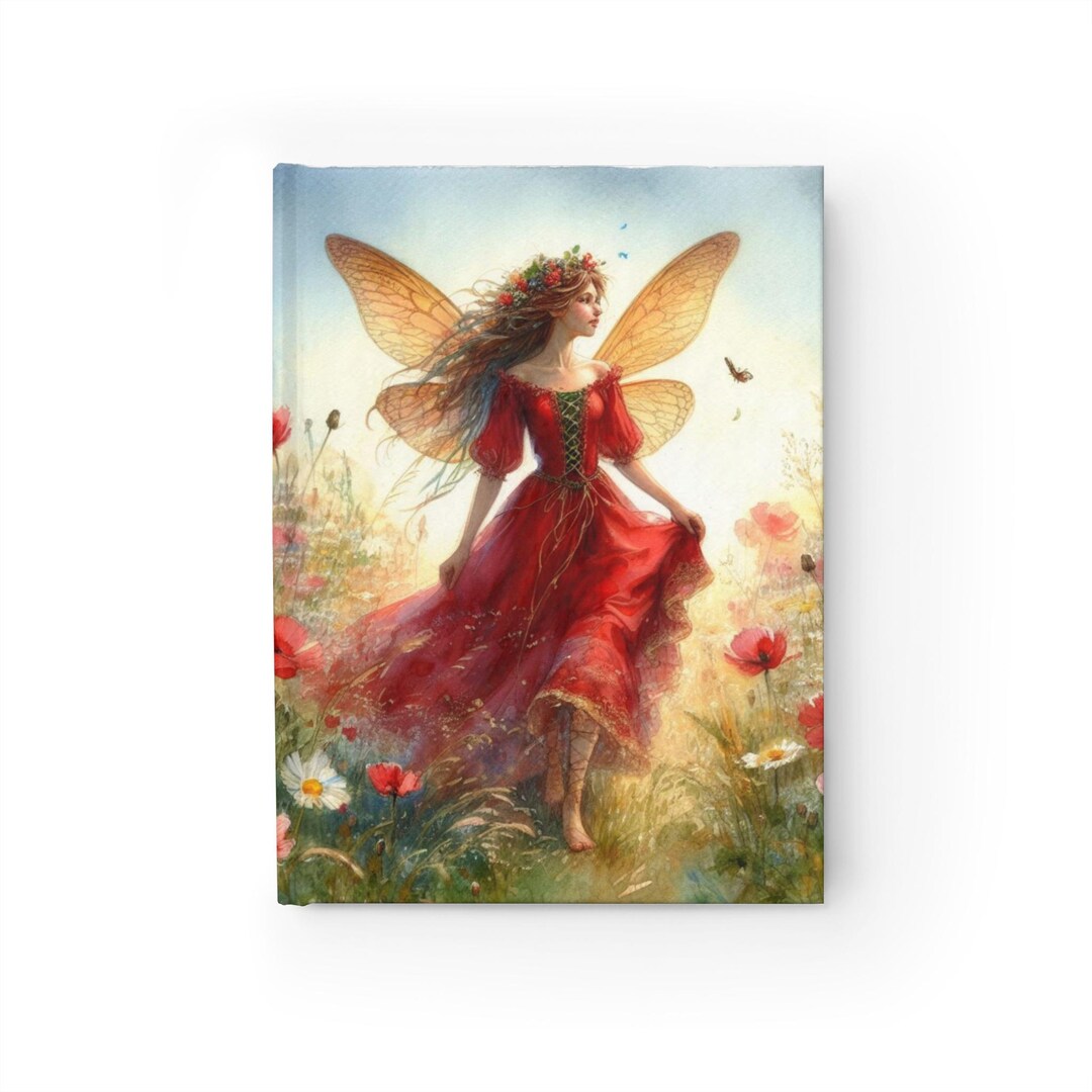 Enchanted Fairy Garden Diary Floral Field Design - Etsy