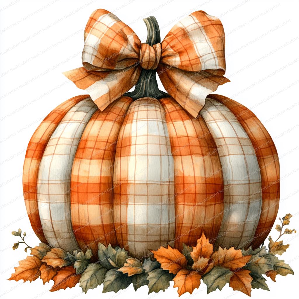 16 Halloween Pumpkin Clipart Halloween Clipart Printable Watercolor ...