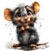 14 Whimsical Rat Illustrations Bundle Funny Rat Clipart High Quality ...