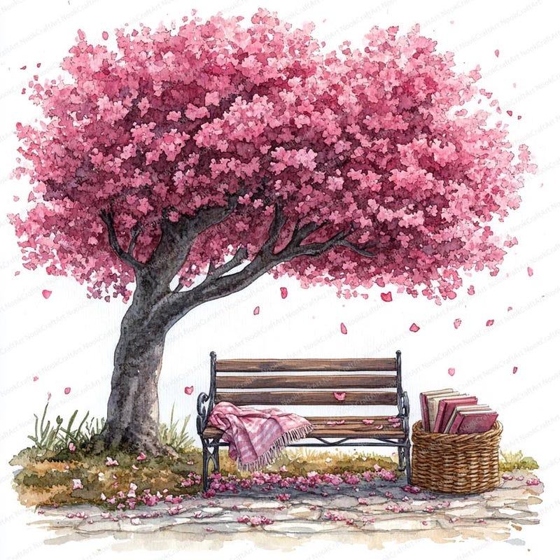 Garden Design Under Tree - Etsy